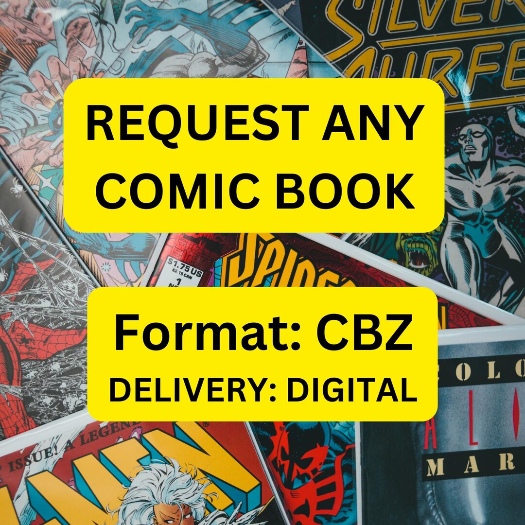 Request Any Comic Book, Custom Comicbook Request, Order Comic Book ...