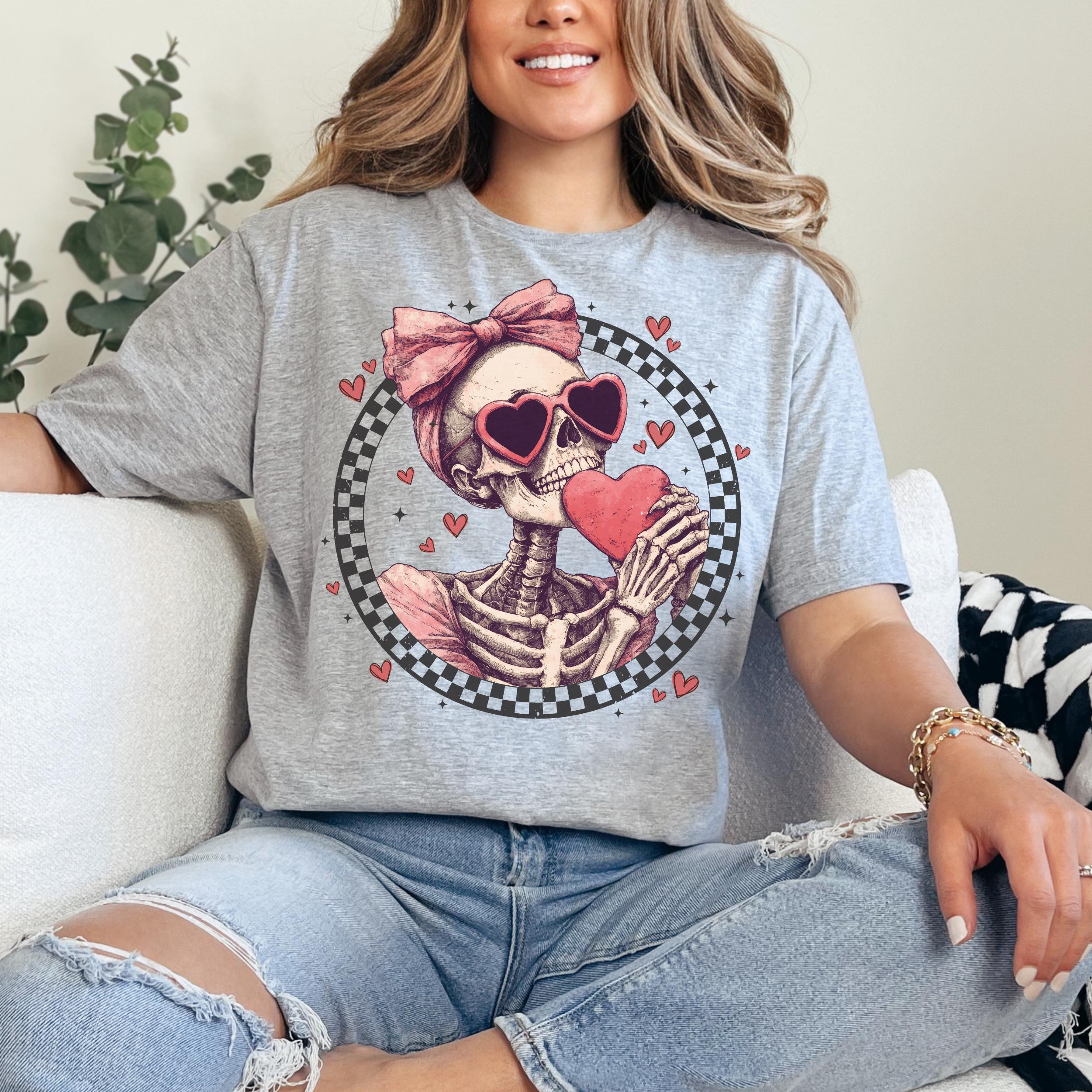 Valentines Love, Skull Love, Skeleton Love, Skull Embroidery, Skull Art ...