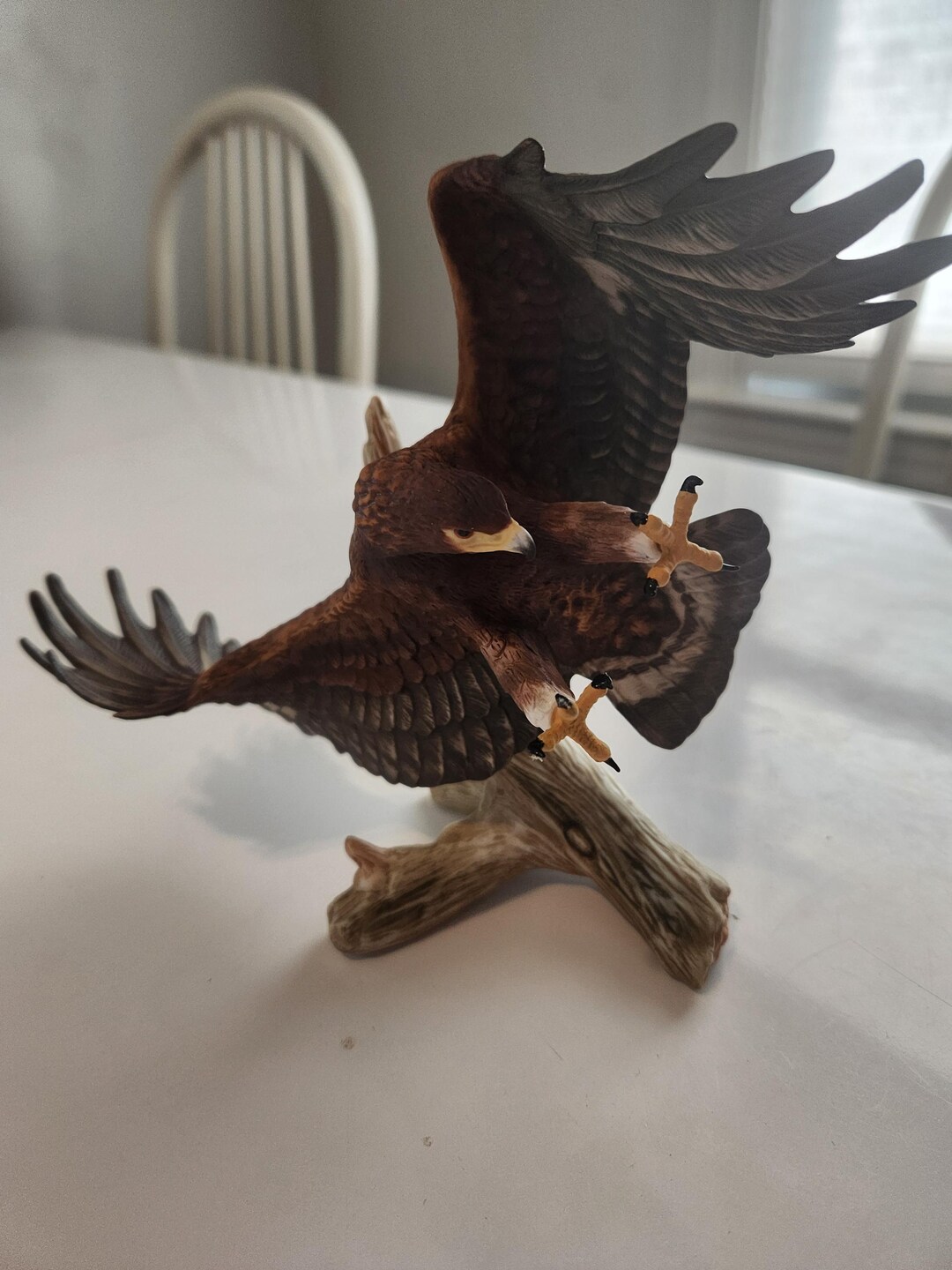 The Golden Eagle Sculpture by Artist George Mcmonigle and Franklin Mint ...