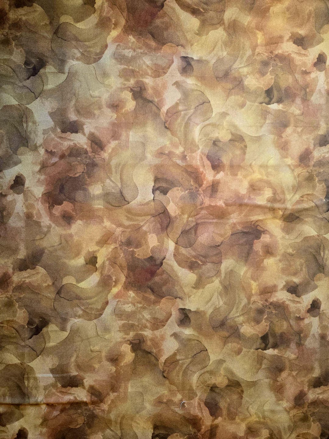 Brown Pecan Cotton Fabric, QT Fabrics Aura Soft Texture Quilting ...