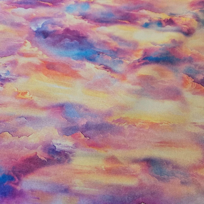 Sunset Fabric - Etsy