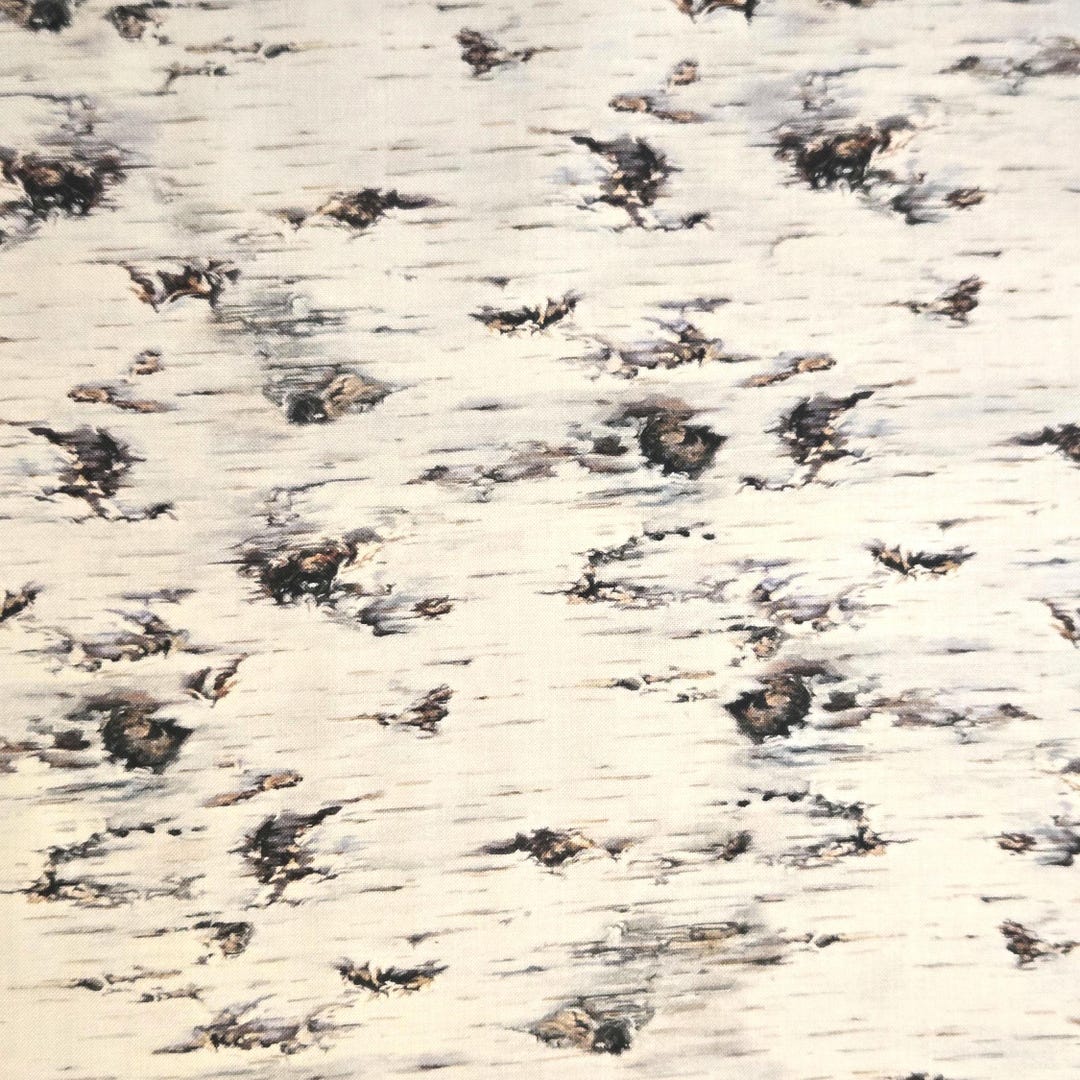 Tree Bark Cotton Fabric: Timeless Treasures Quilting Material Aspen ...