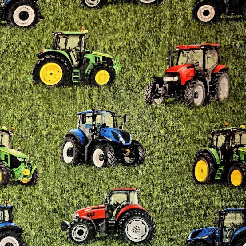 Tractor Fabric - Etsy
