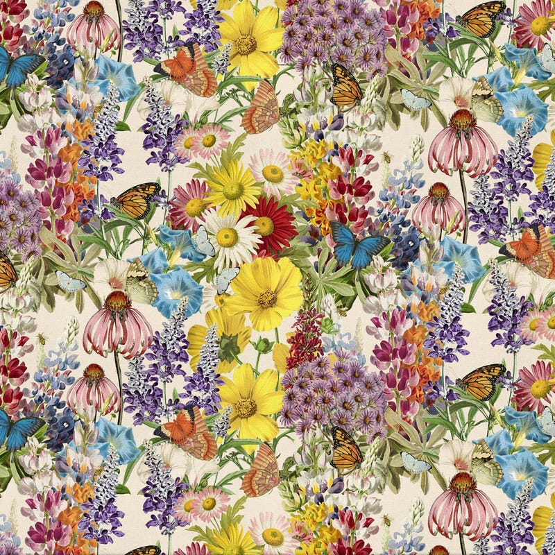 David Textiles Floral Print - Etsy