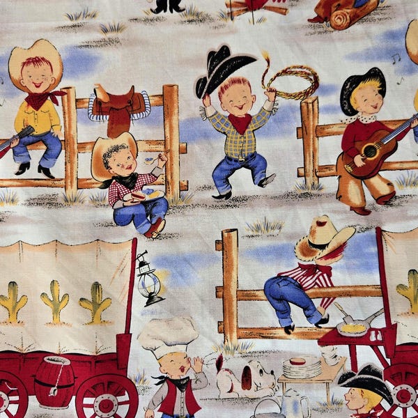 Western Fabric - Etsy