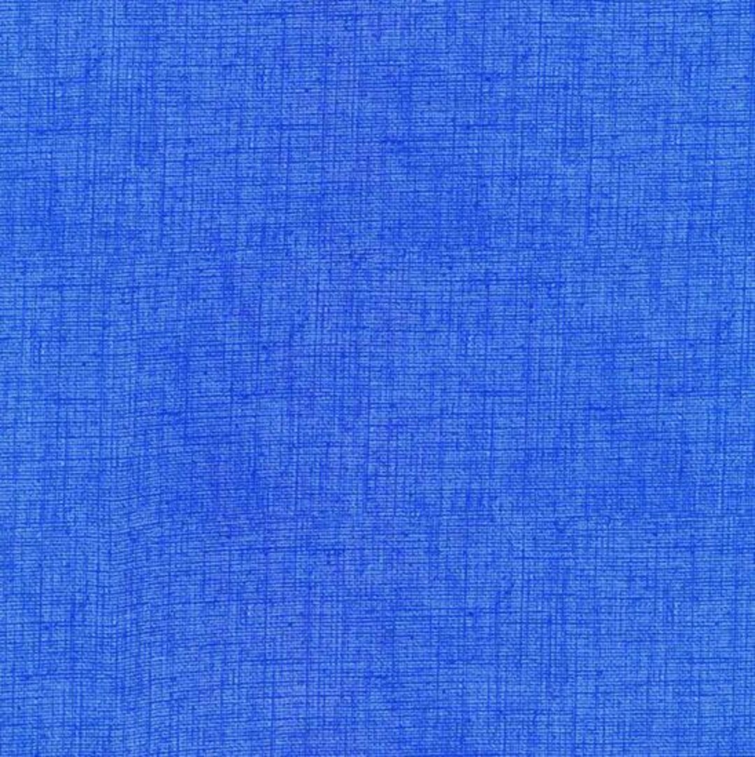 Bright Blue Hatch Cotton Fabric - Timeless Treasures Quilting Material ...