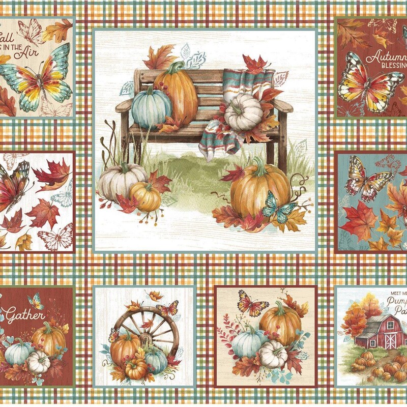 Autumn Fabric - Etsy