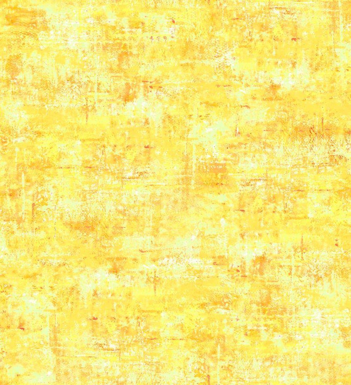 YELLOW Cotton Fabric: QT Vibe Painterly Texture, Quilting Blender ...