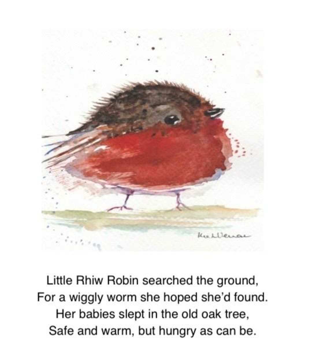 Untitled Robin Keepsake Poem Printable | Gentle Nature Poetry Wall Art ...