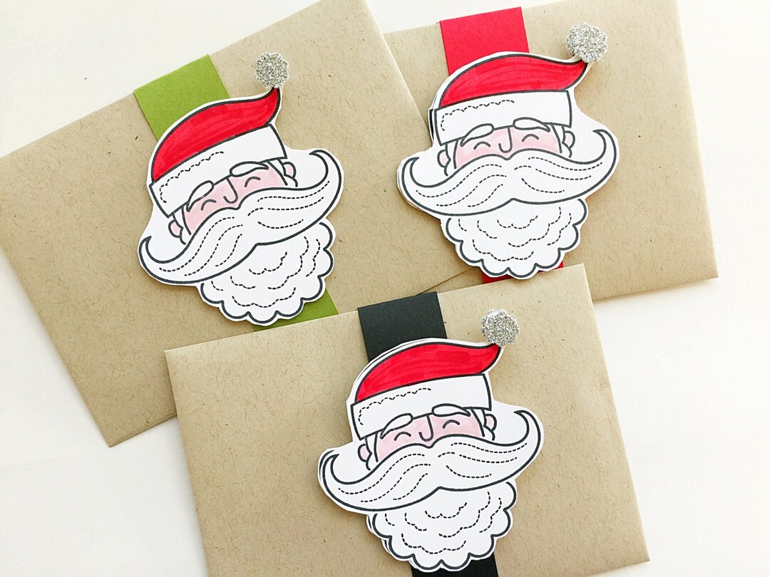 Personalized Santa Letter Gift Card Holder, Christmas Stocking Stuffer ...
