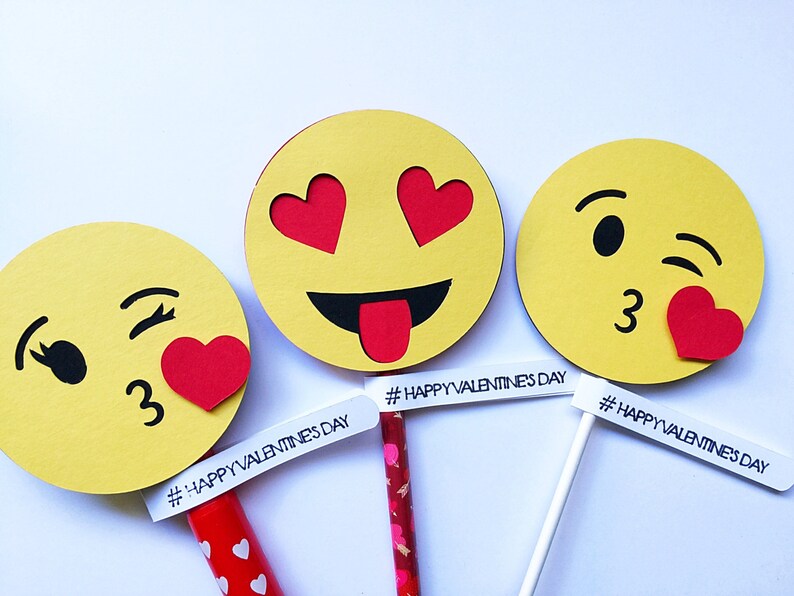 Emoji Birthday. Classroom Birthday for Kid. Kids Emoji Tags. | Etsy