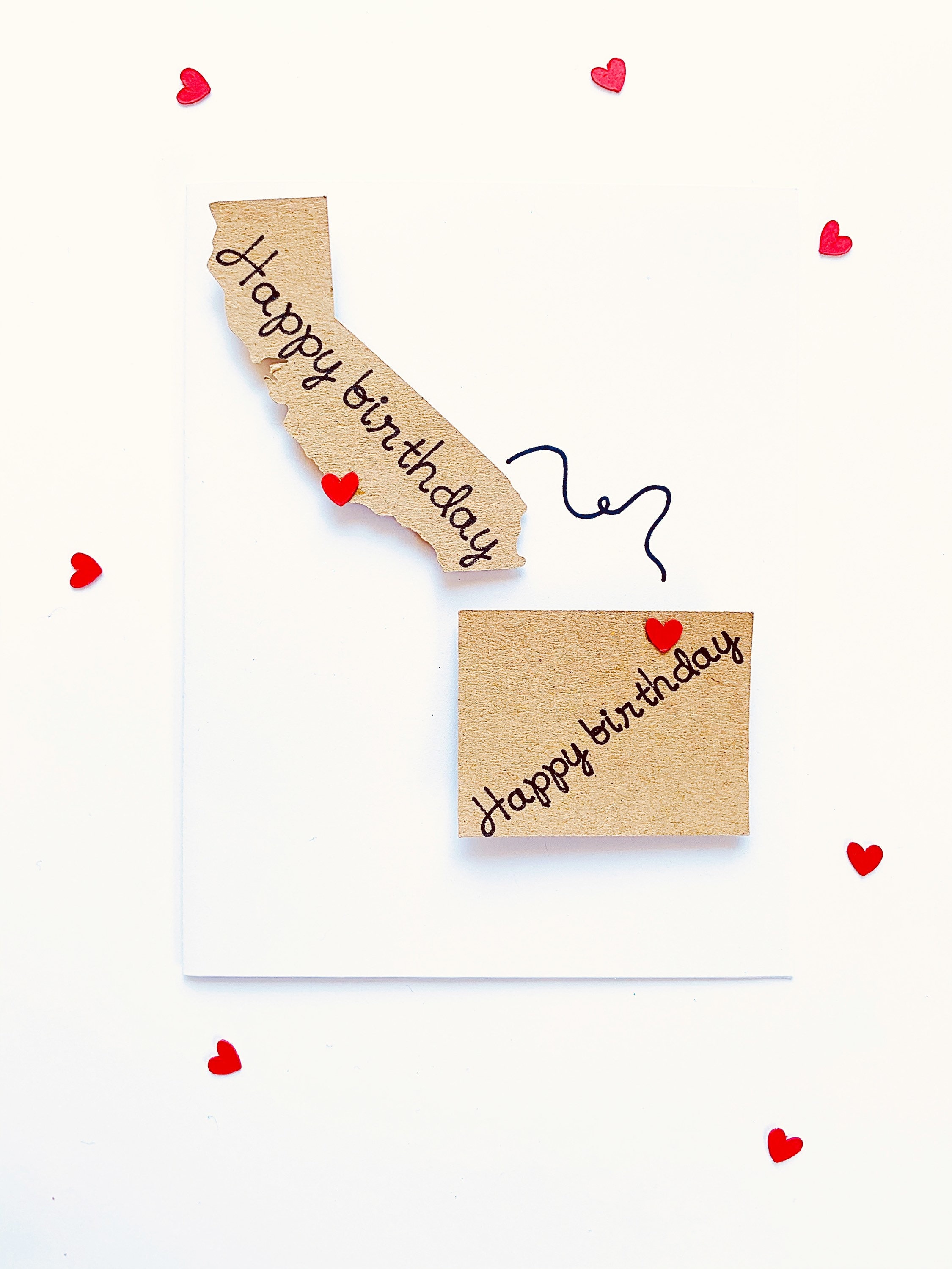 Happy Birthday Card. LDR card. Long Distance Relationship | Etsy