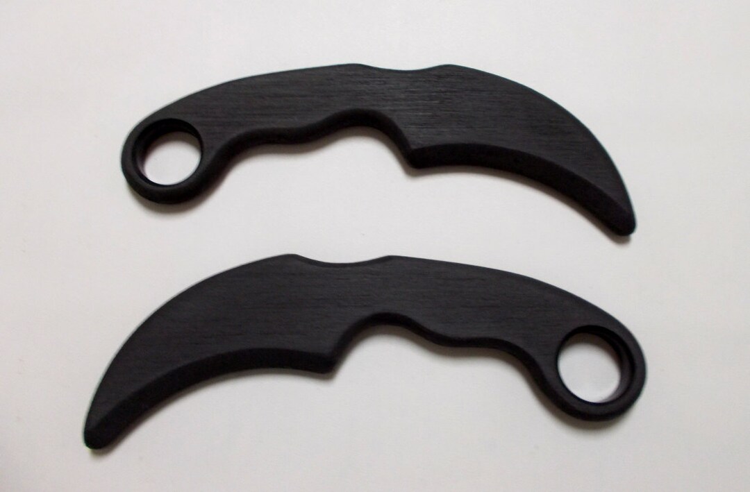 Karambit Pair Training Polypropylene Knives Kerambit Practice Knife ...