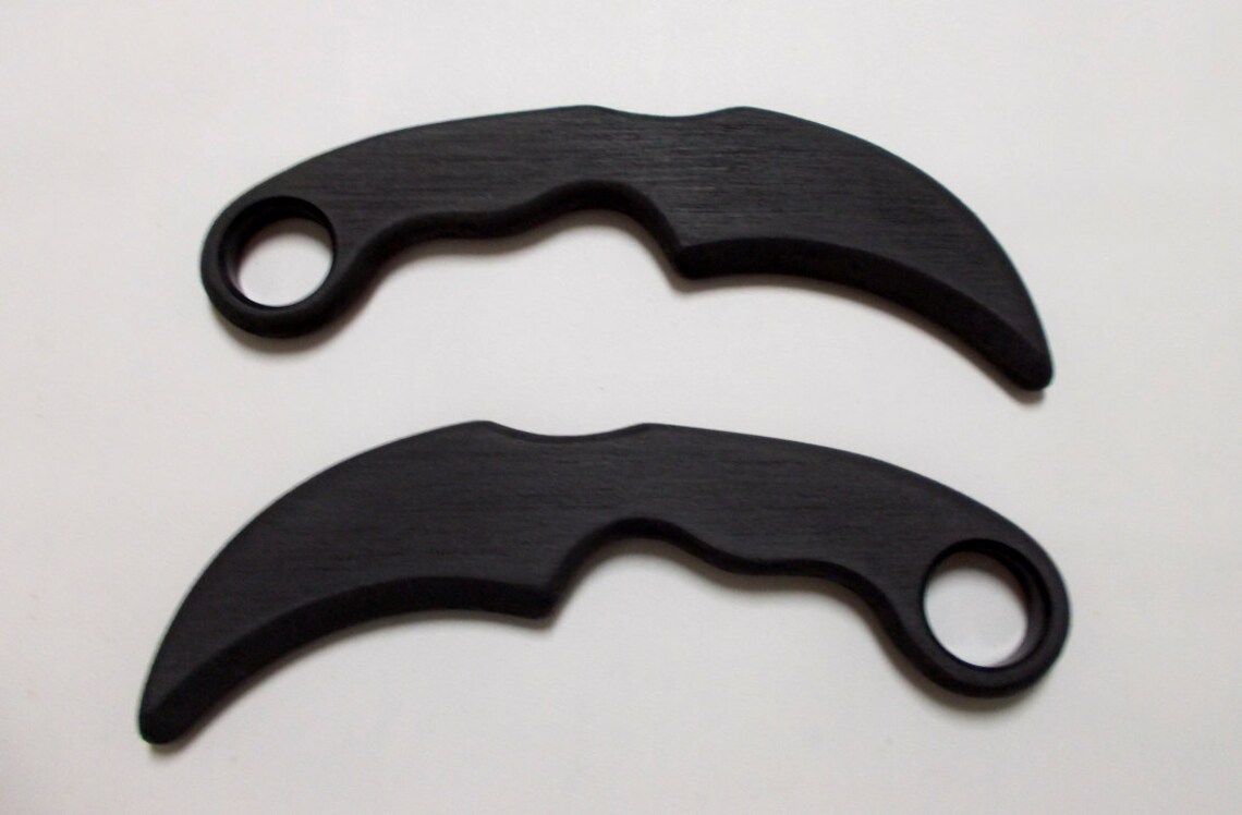 Karambit Pair Training Polypropylene Knives Kerambit Practice Knife ...