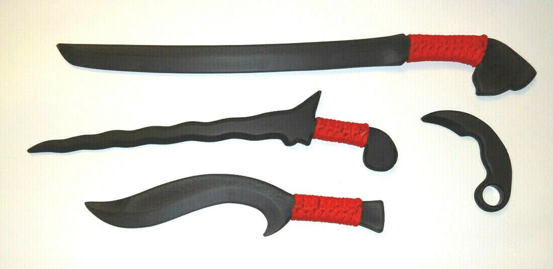 Training Polypropylene Karambit Keris Golok Kris Swords Kujang Silat ...