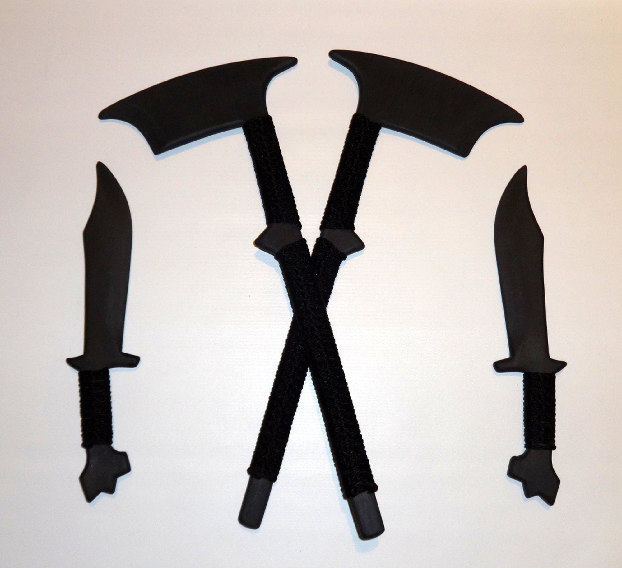 Filipino Philippine Arnis Igorot Polypropylene Escrima Axe Hatchet Pair ...