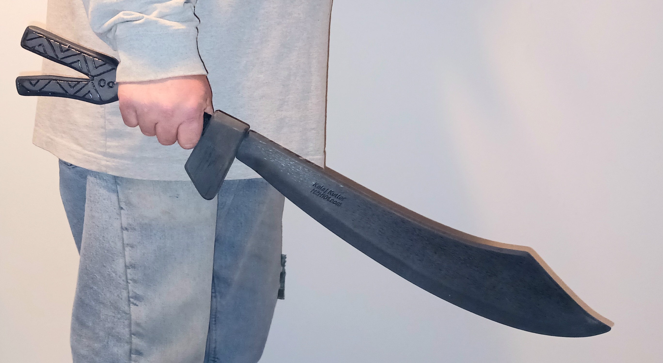 Philippines Training Sword Filipino Bolo Kalaj Kutter Kampilan Lapu ...