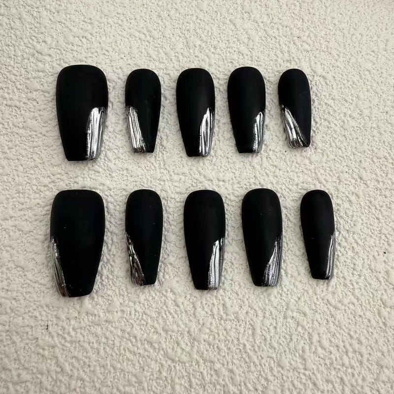 Matte Fake Nails - Etsy