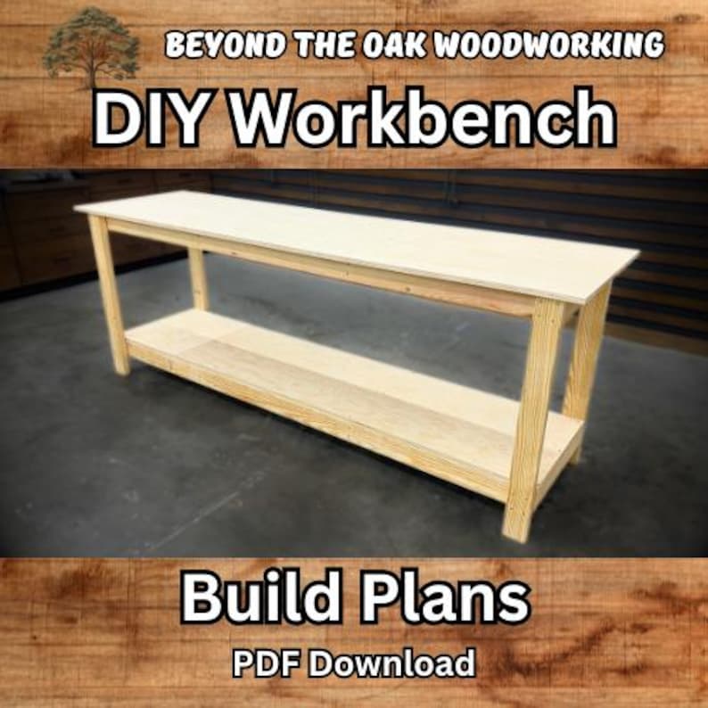 DIY Workbench Plans || PDF Download - Etsy