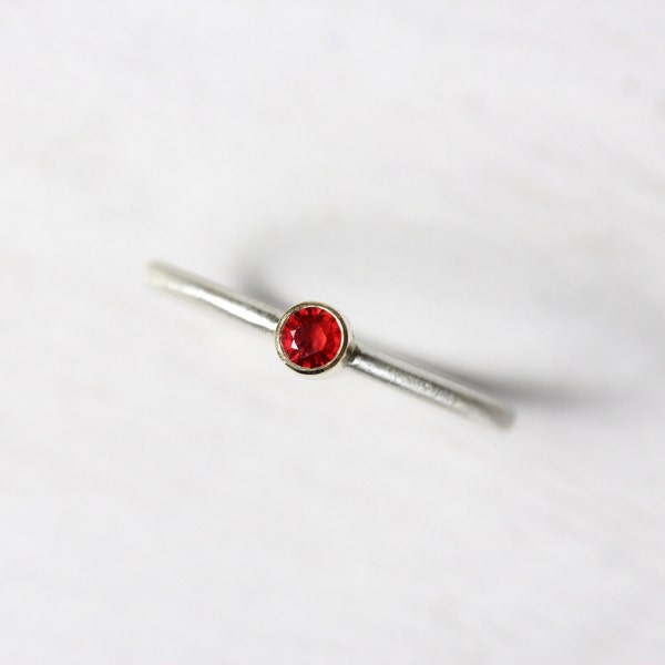 Padparadscha Sapphire Ring - Etsy