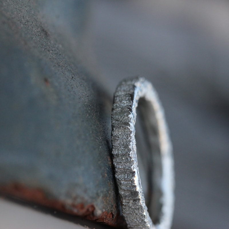 Rough Texture Ring - Etsy