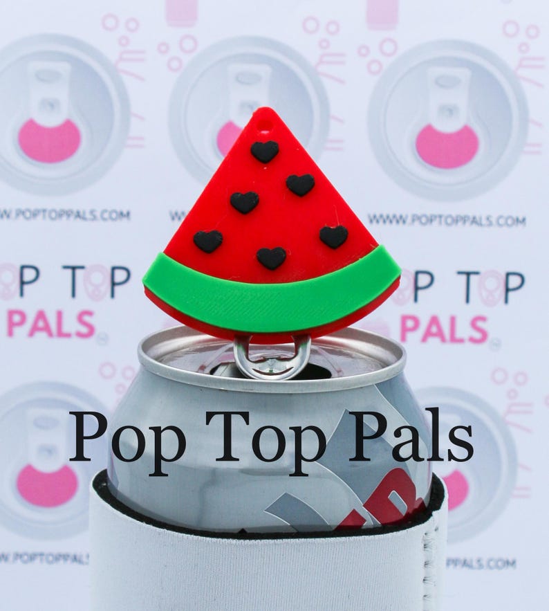 Pop Top Pal - XL Watermelon Pop Soda Can Tab Opener, Pop Top Opener ...