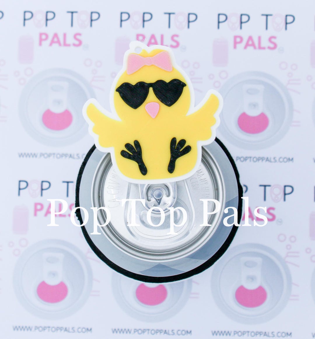 Pop Top Pal - XL Baby Chick Pop Soda Can Tab Opener, Pop Top Opener ...