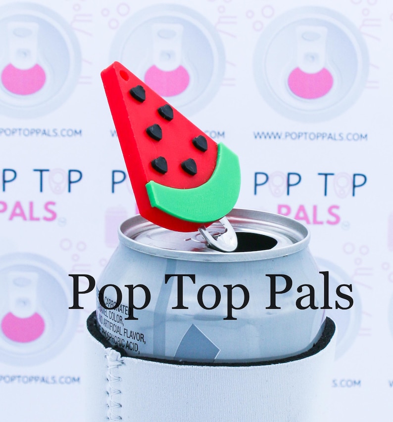 Pop Top Pal - XL Watermelon Pop Soda Can Tab Opener, Pop Top Opener ...
