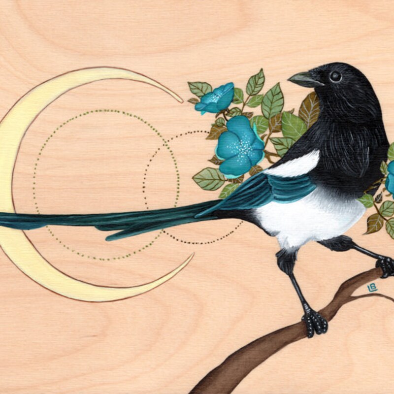 Magpie Art - Etsy