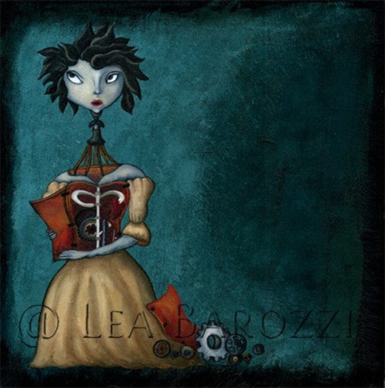 I Am Broken Original Art Giclee Fine Art Print 8x8 - Etsy