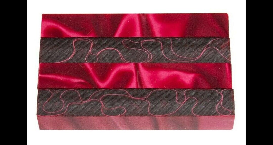 X Alabama Swirl Acrylic Pen Blank 3/4"x3/4"x3" BTWPBM1140 (1 Pc)short3 ...