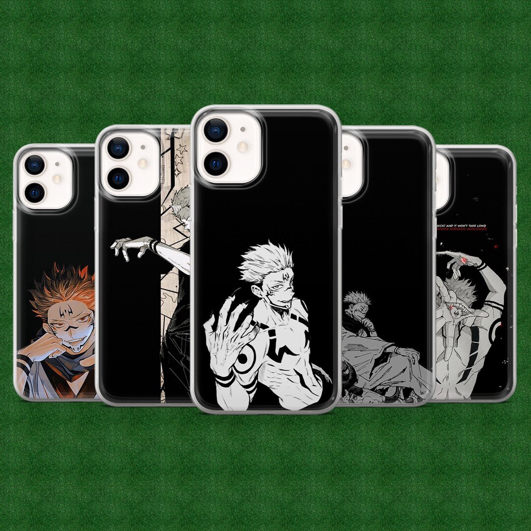 Sukuna Phone Case Jujutsu Kaisen Manga Anime Cover for iPhone 16 ...