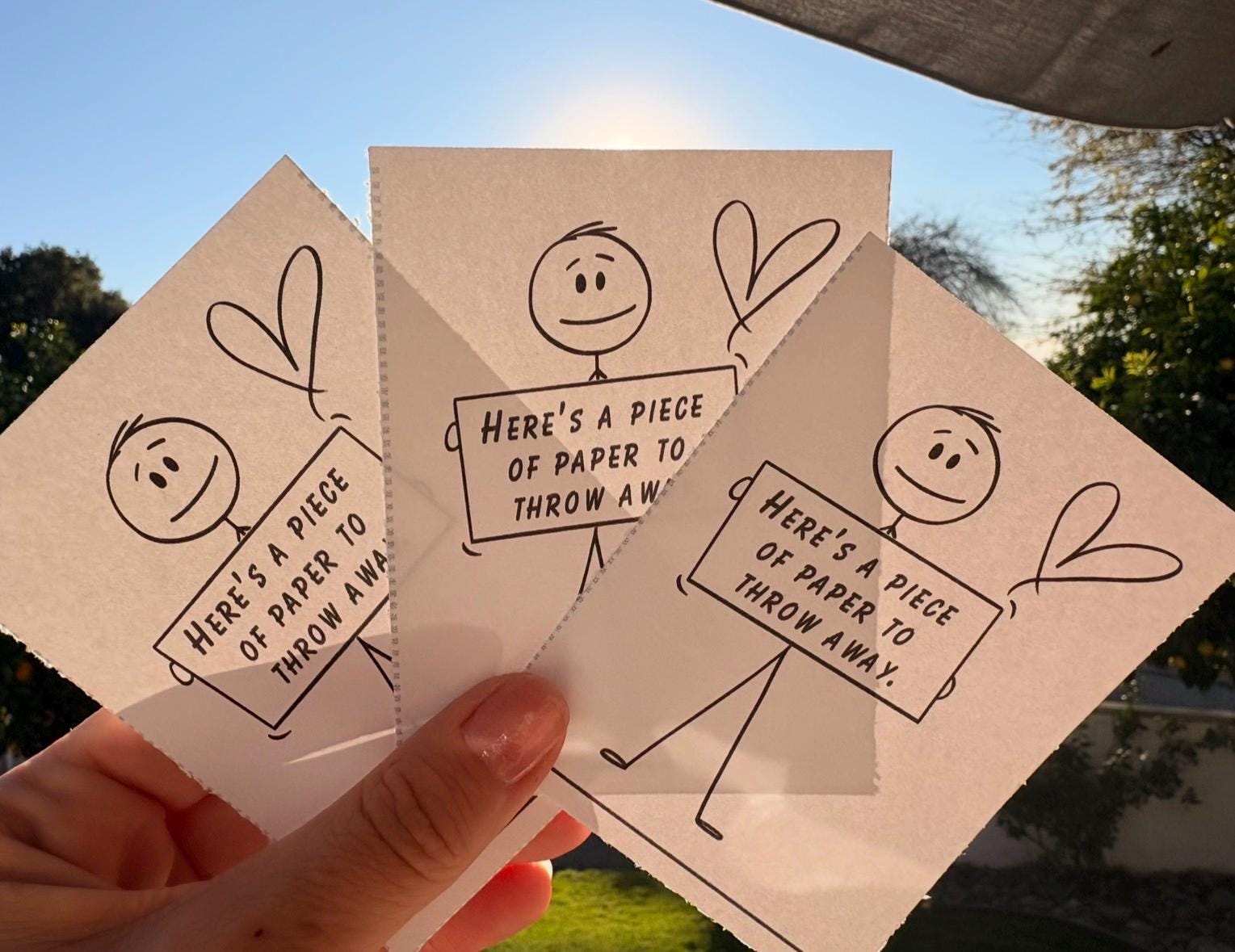 Here's a Piece of Paper to Throw Away | Funny Classroom Valentine Cards ...