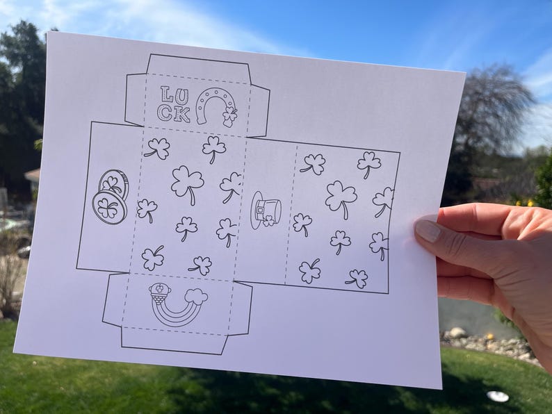 Leprechaun Trap Printable: St. Patrick's Day Kids Activity (instant ...