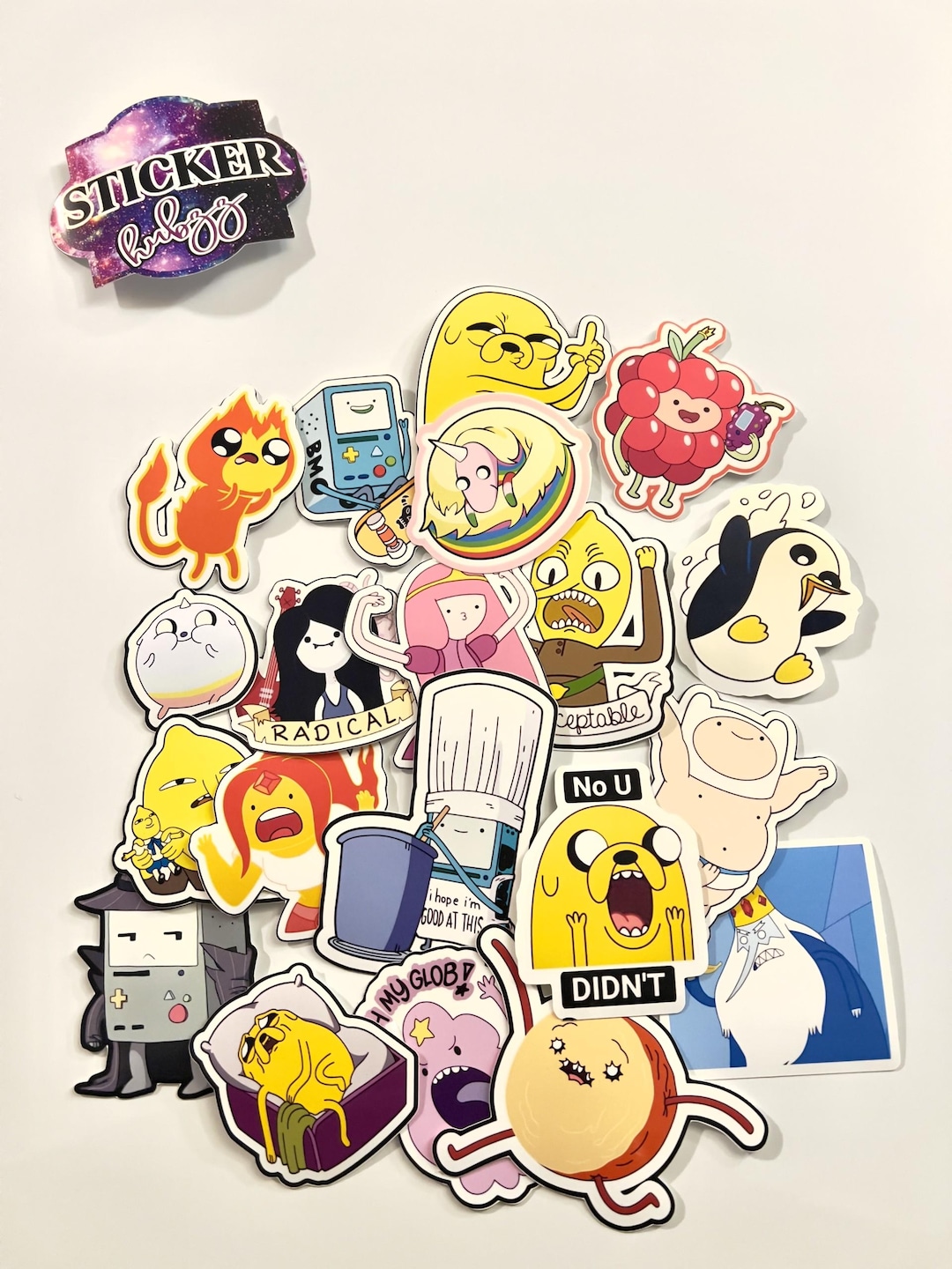 Adventure Time Stickers Laptop Stickers Water Bottle Stickers Car ...