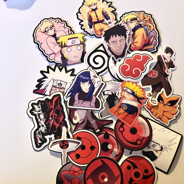 Naruto Stickers - Etsy