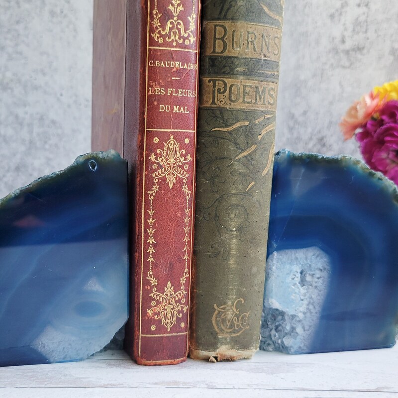 Geode Bookends - Etsy