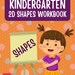 Kindergarten 2D Shapes Workbook - Etsy