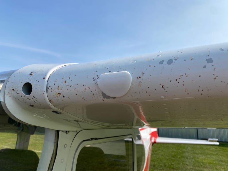 Cessna 172 Cold Air Vent Covers: Winter Flying Wing Seal (one Pair) - Etsy