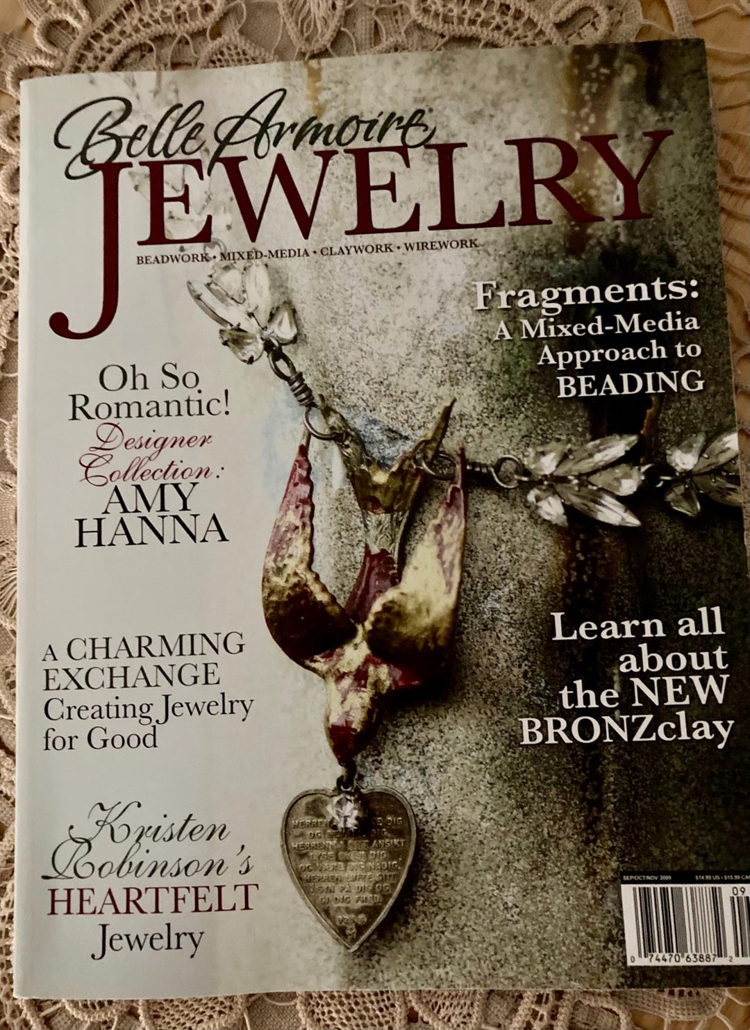 Belle Armoire Jewelry 2009 Magazine Amyhanna - Etsy