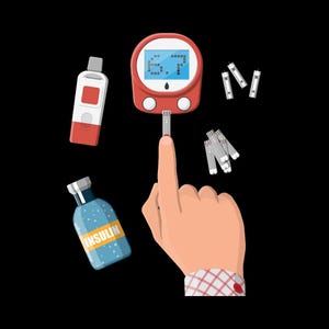 Diabetes Stickers Bundle | Glucose Tracker, Insulin Pump, Carb Counting ...