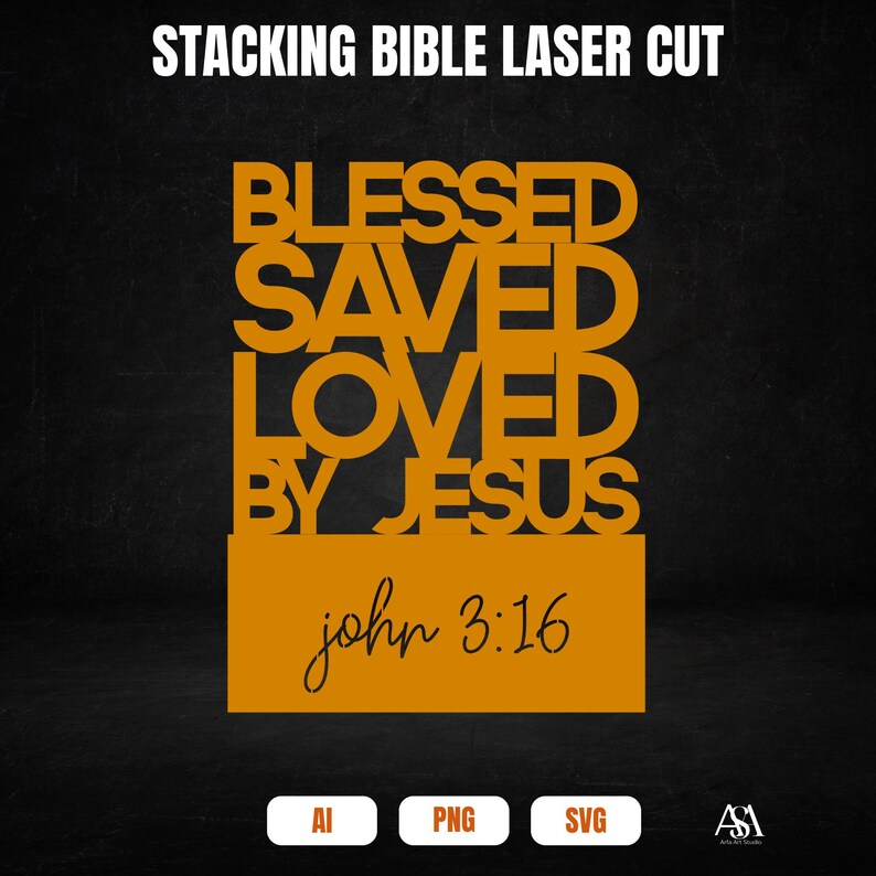 Stacking Bible Verses SVG Bundle | Laser Cut Files (digital Download ...