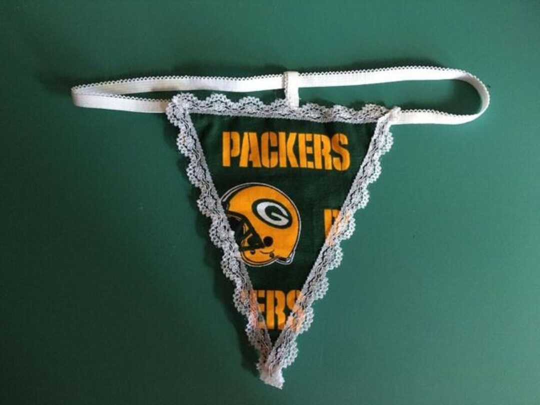 Womens GREEN BAY PACKERS String Thong Panty Lingerie Underwear - Etsy