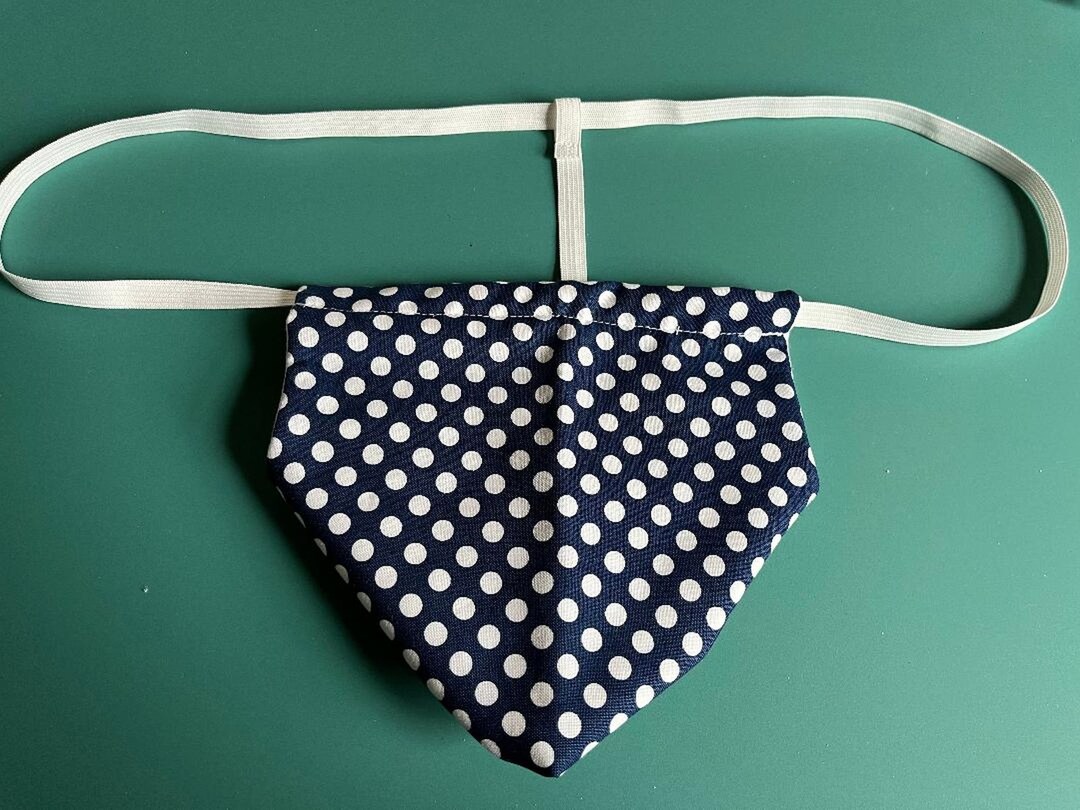 New Mens Navy POLKA DOT String Thong Male Underwear - Etsy