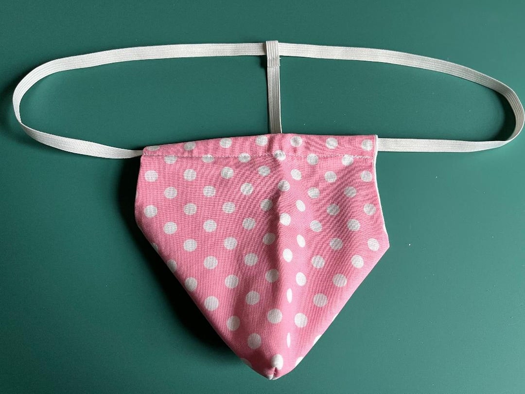 New Mens Pink POLKA DOT String Thong Male Underwear - Etsy