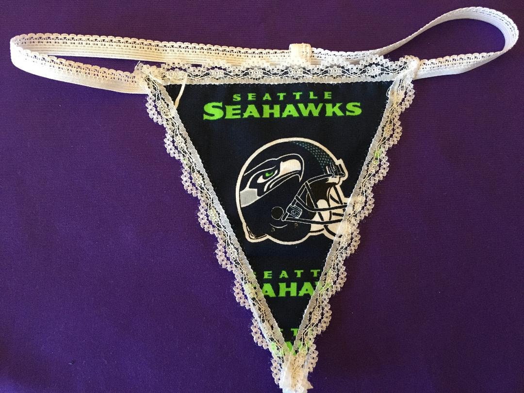 Womens SEATTLE SEAHAWKS String Thong Panty Lingerie Underwear - Etsy