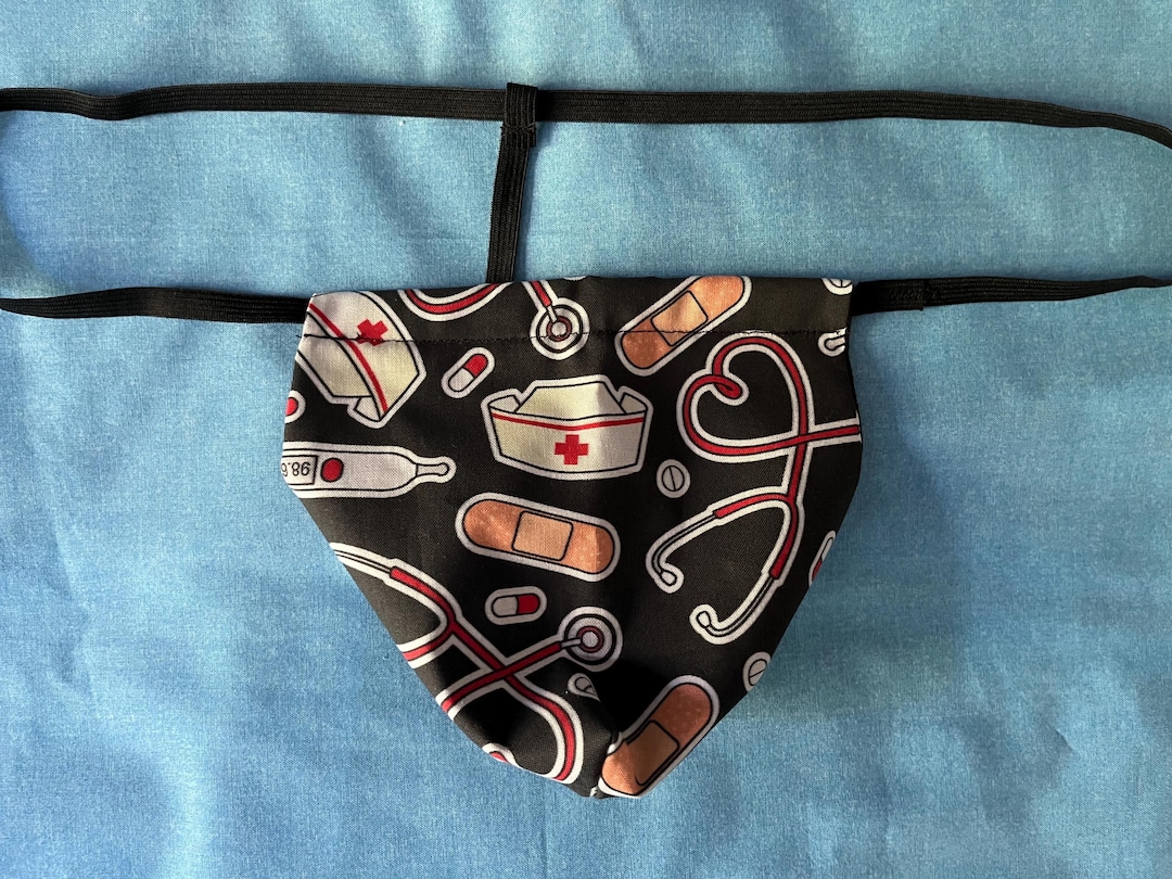 Mens NURSE String Thong Male Hospital Lingerie Underwear - Etsy