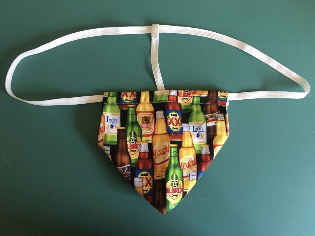 Mens BEER Cerveza Cinco de Mayo String Thong Ropa interior masculina ...