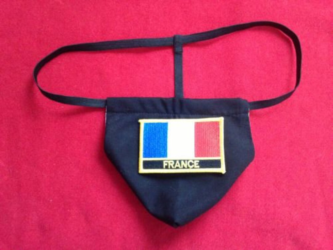 String homme drapeau du pays FRANCE String homme sous-vêtement français ...