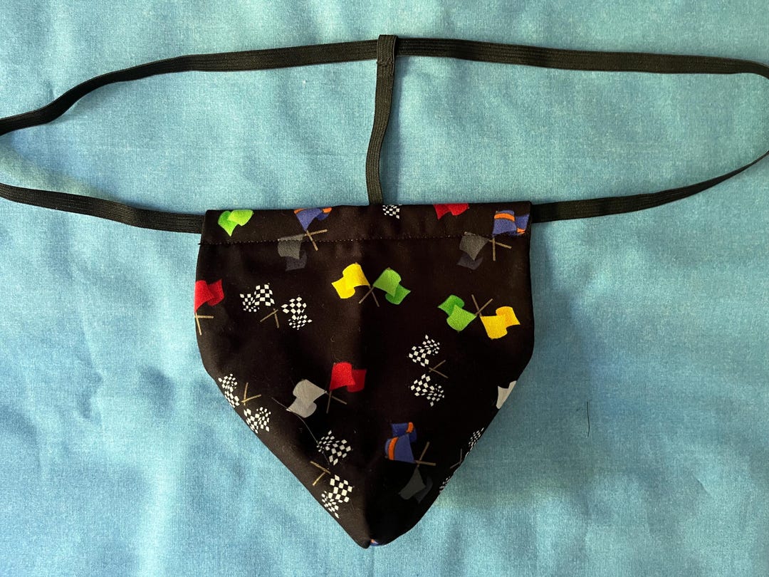 Mens RACE FLAG Car Racing String Thong Male Underwear - Etsy
